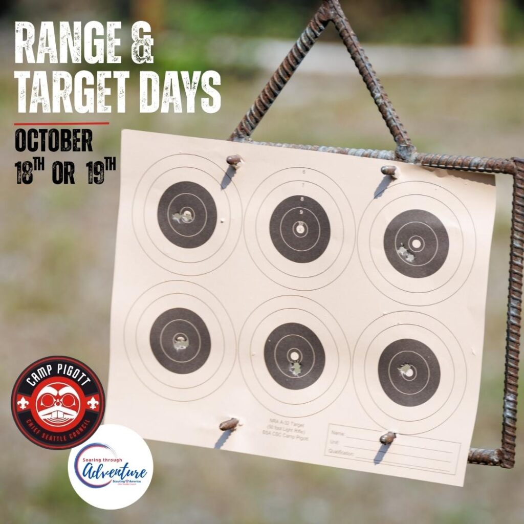 Range & Target Days - Chief Seattle Council